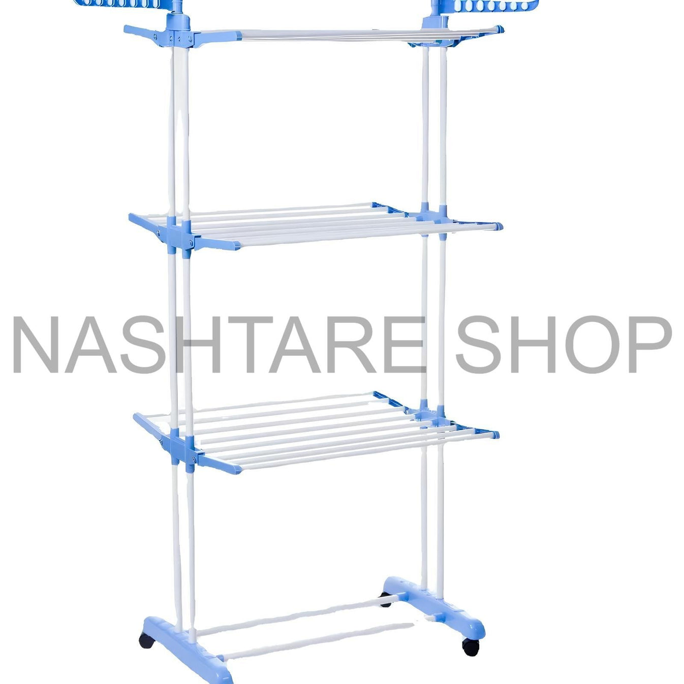 Stainless steel three-layer folding drying racks "منشر مقاوم للصدأ - ث ...